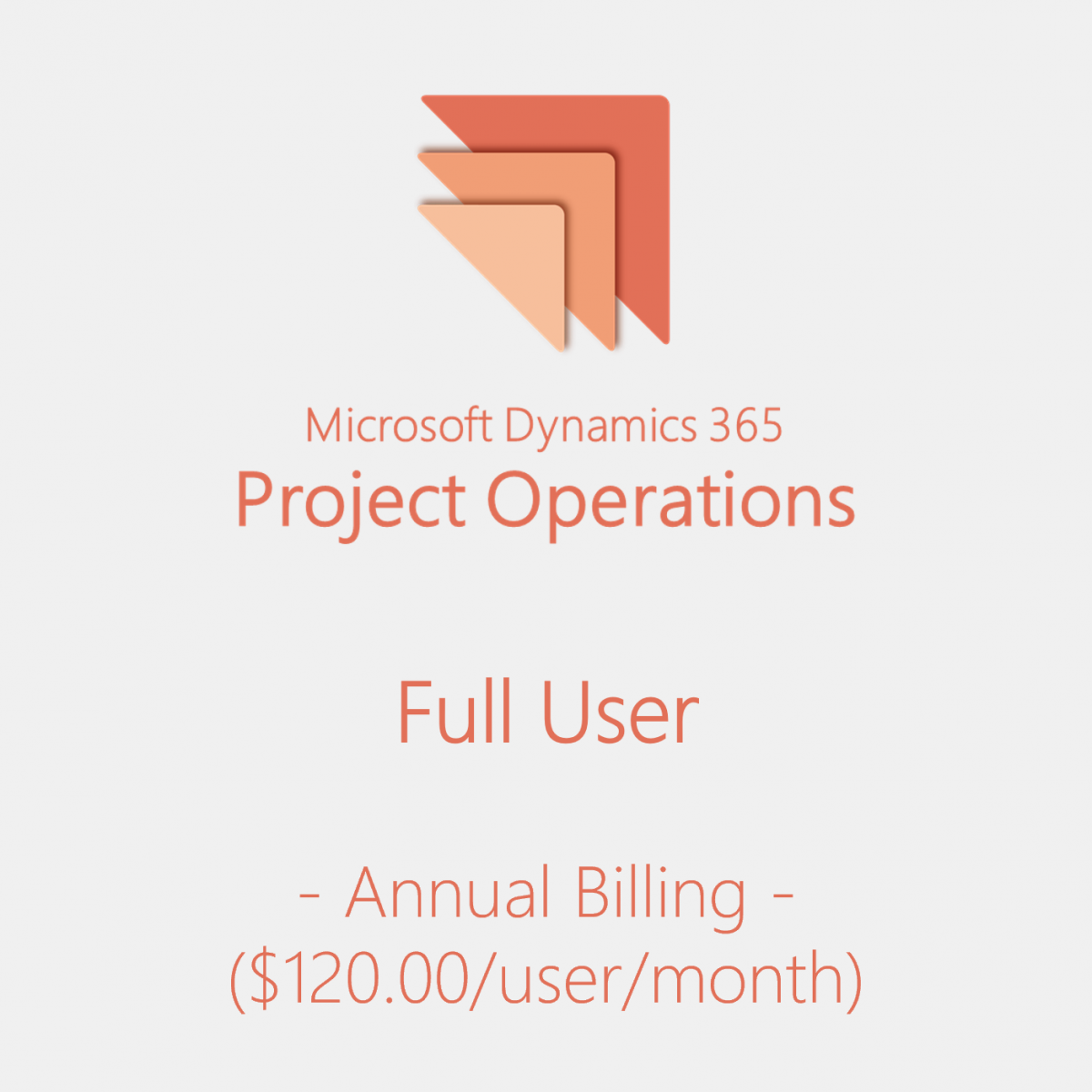 Dynamics 365 Project Operations Full User | $135/user/month